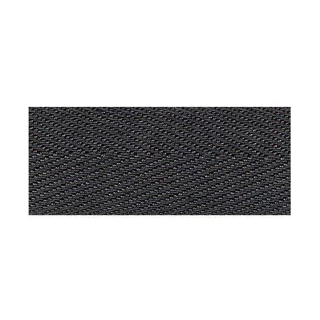 Herringbone ribbon, Charcoal 446 - La Mercerie Parisienne