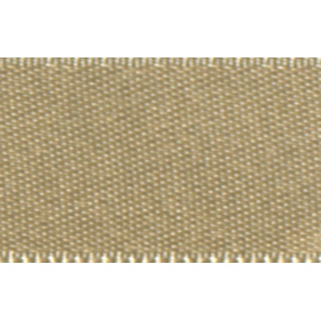 Reversible satin ribbon col. Sand 40 - La Mercerie Parisienne
