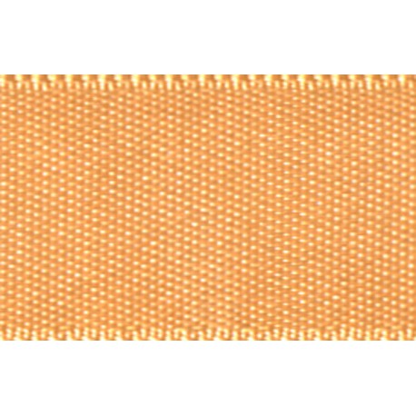 Reversible satin ribbon col. Abricot 85 - La Mercerie Parisienne