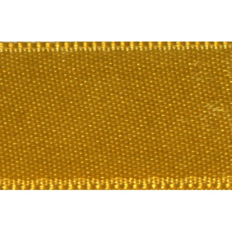 Reversible satin ribbon col. Mustard 42 - La Mercerie Parisienne