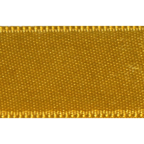 Reversible satin ribbon col. Mustard 42 - La Mercerie Parisienne