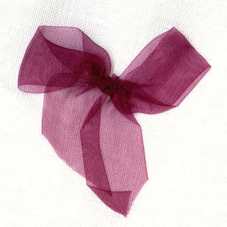 Organdie ribbon col. Purple 089 - La Mercerie Parisienne